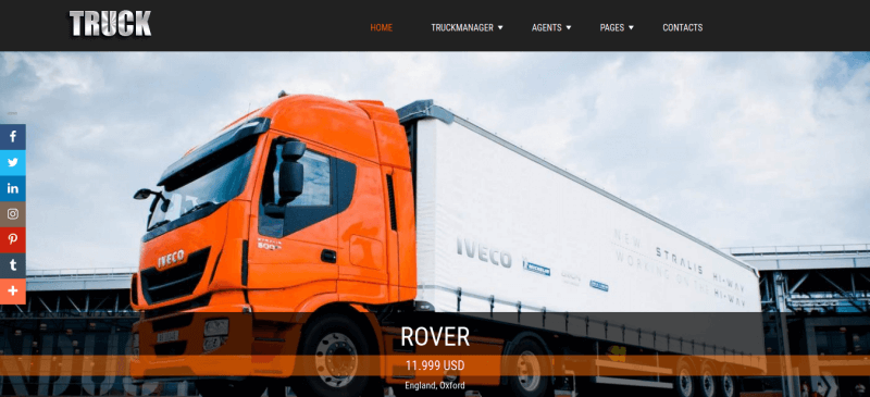 Car Template Trucks - OrdaSoft