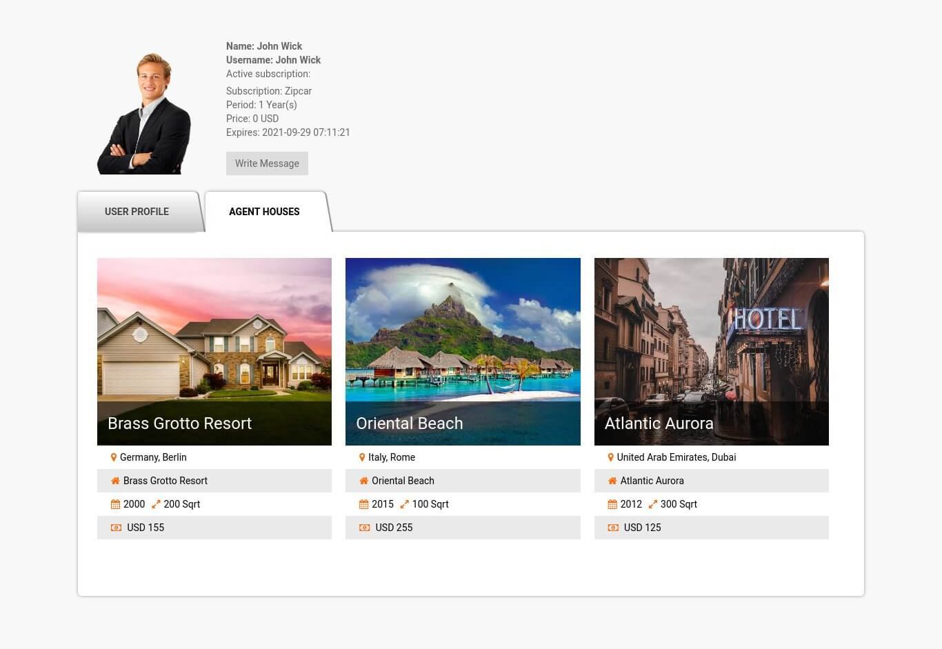 Booking - Real Estate Website Template | Real Estate Website Template